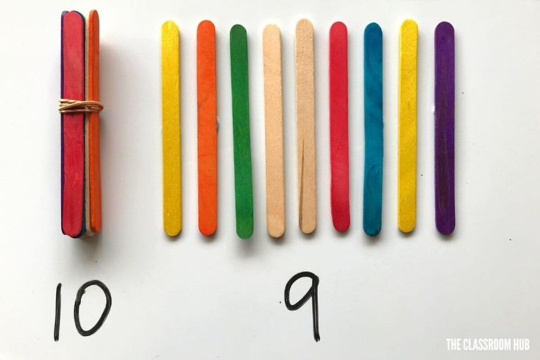 Counting 100 days of school in Kindergarten in 4 easy ways.